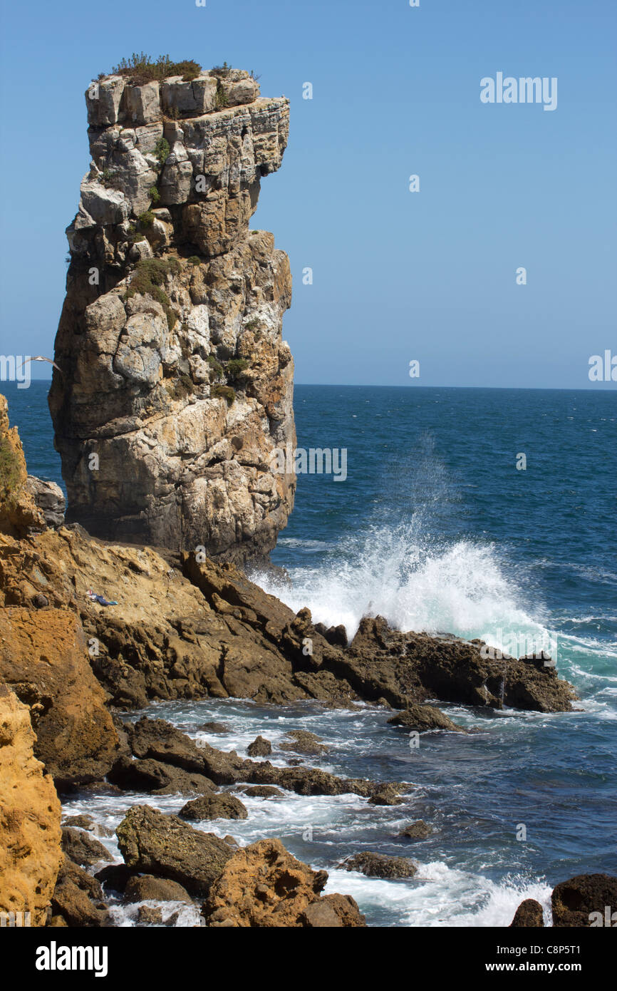 Blue stone cliff hi-res stock photography and images - Alamy