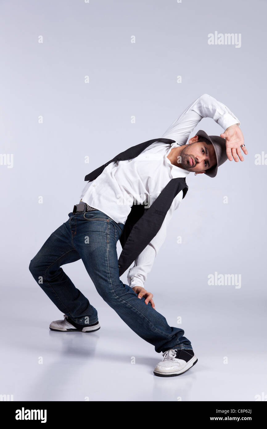 Hip hop dancer showing some movements Stock Photo - Alamy