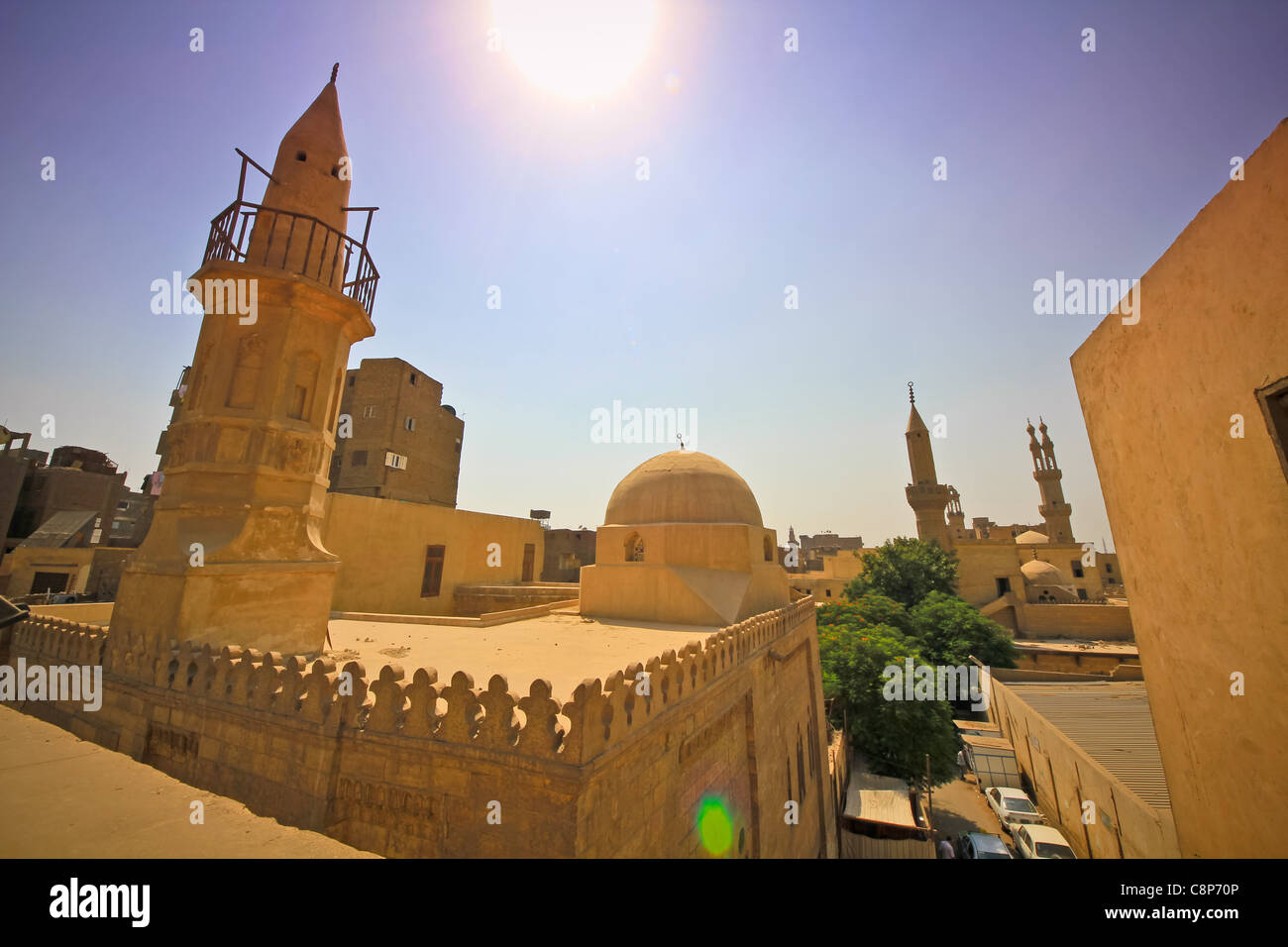 Old cairo mosques Stock Photo - Alamy