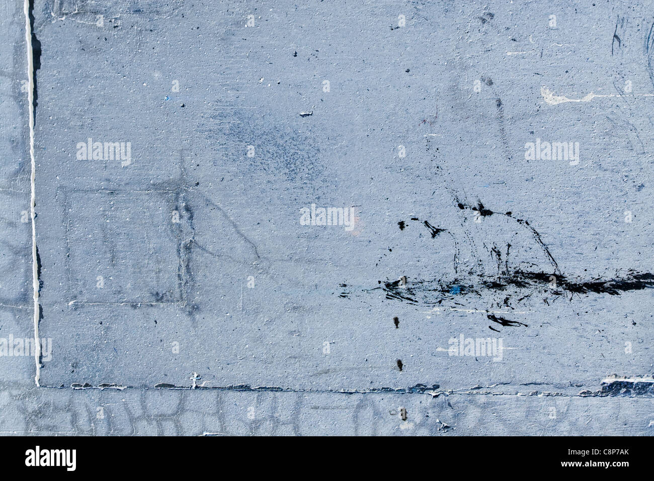 Natural abstract irregular scratched old painted wall texture ...