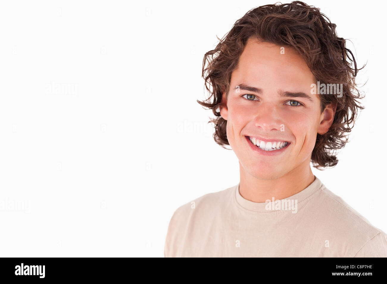 Portrait of a smiling man Stock Photo - Alamy