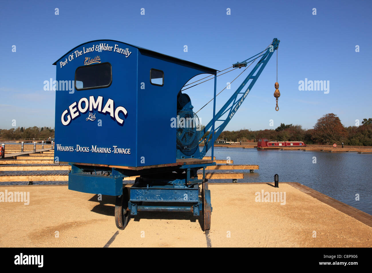 Crane on wheels hi-res stock photography and images - Alamy