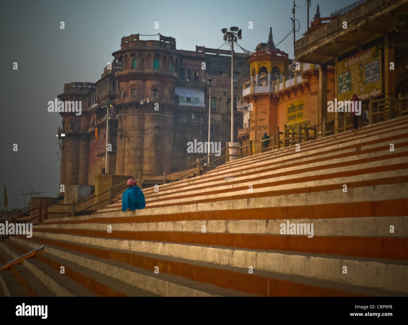 Varanasi (Benares) Where people come to die INDIAN Glance, Ganesh Ghat ...
