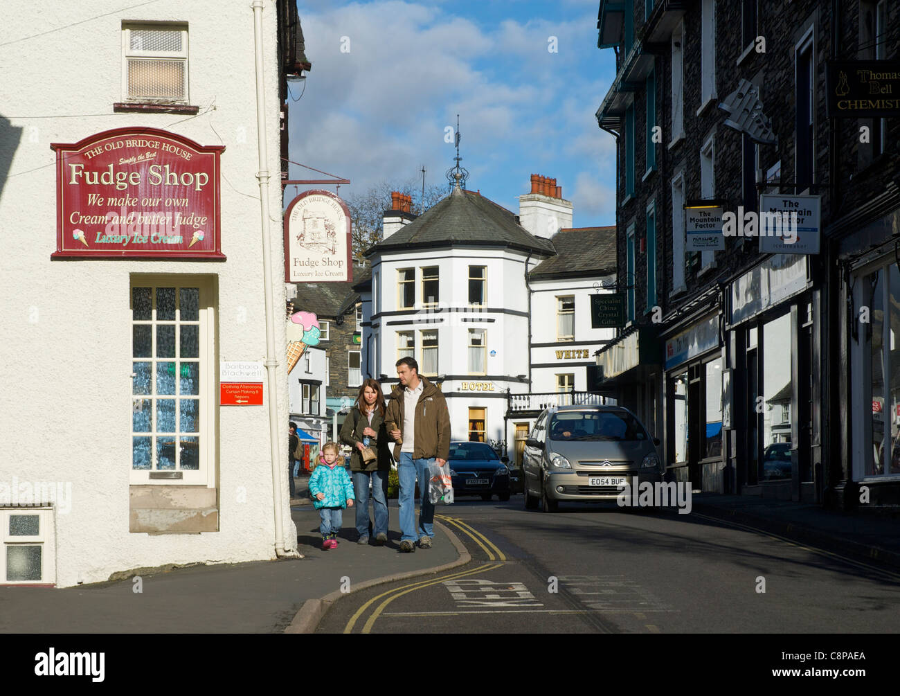 Ambleside shops cumbria hi-res stock photography and images - Alamy