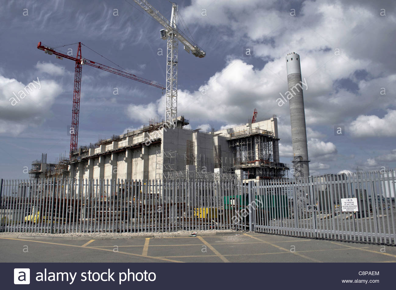 Waste Incinerator Chimney Stock Photos & Waste Incinerator Chimney ...