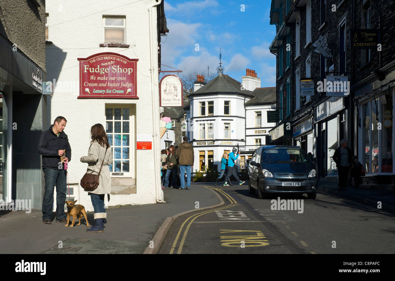 Ambleside shops cumbria hi-res stock photography and images - Alamy