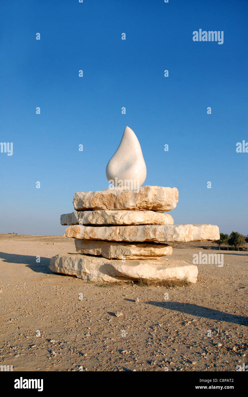 Stones in the desert Stock Photo - Alamy