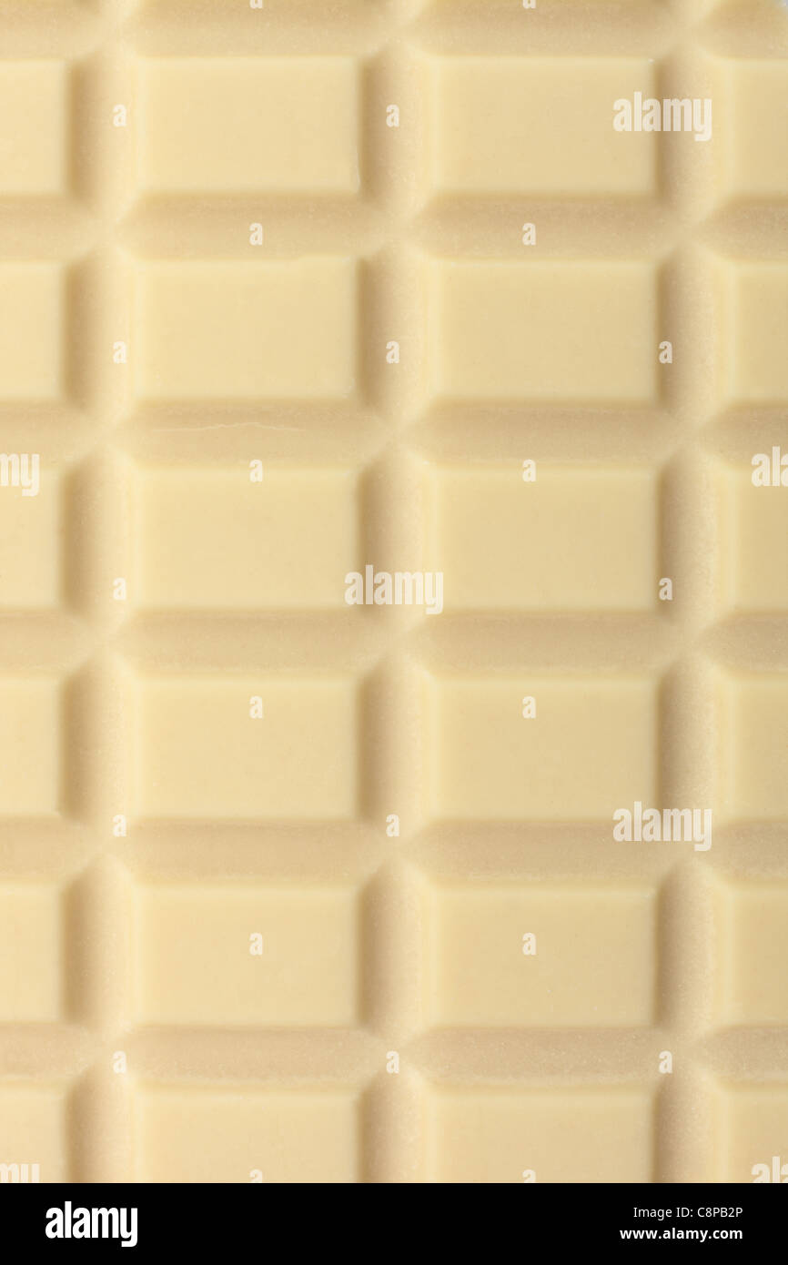 A slab of White chocolate Stock Photo - Alamy