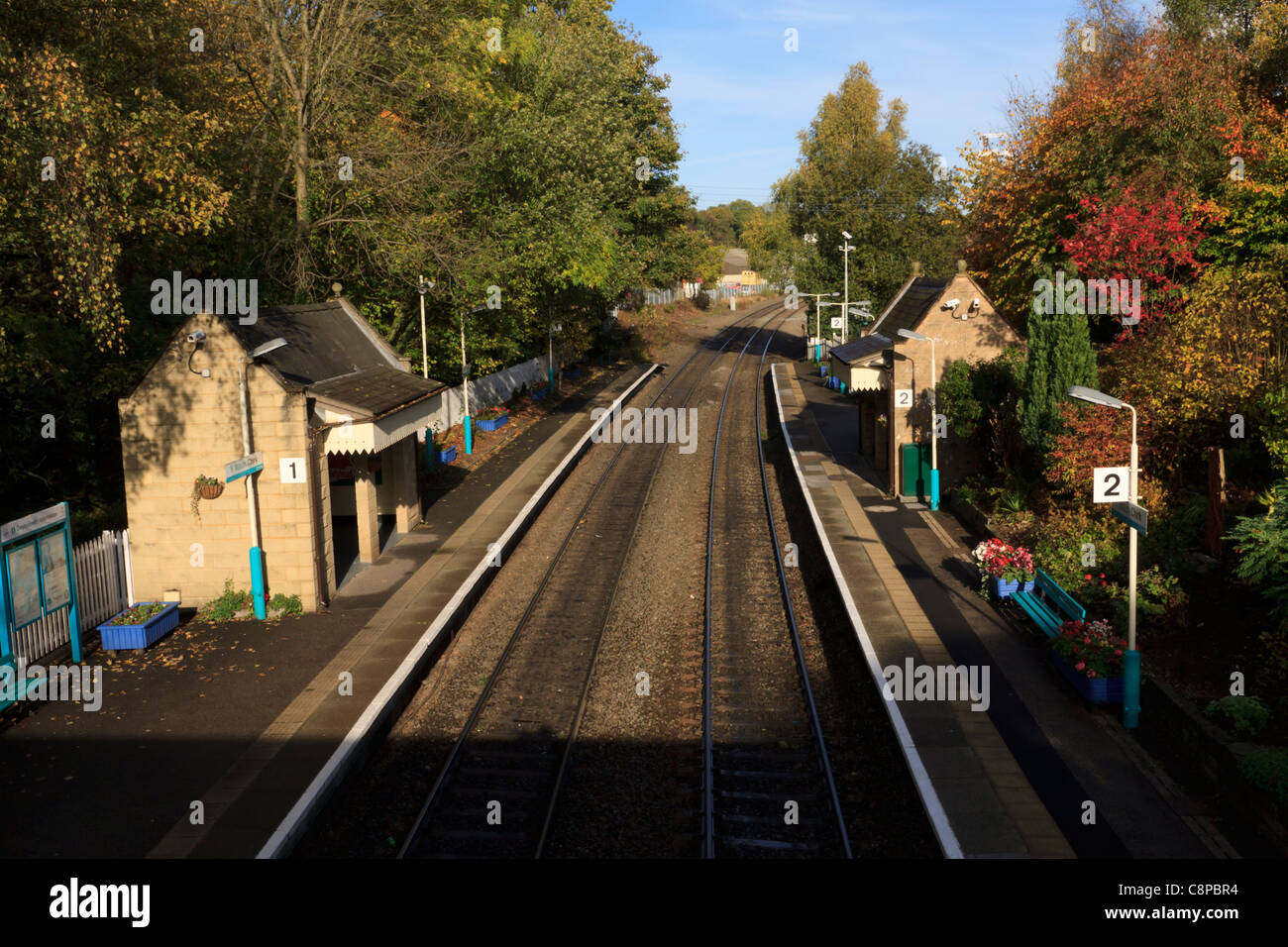 Chirk railway station hi-res stock photography and images - Alamy