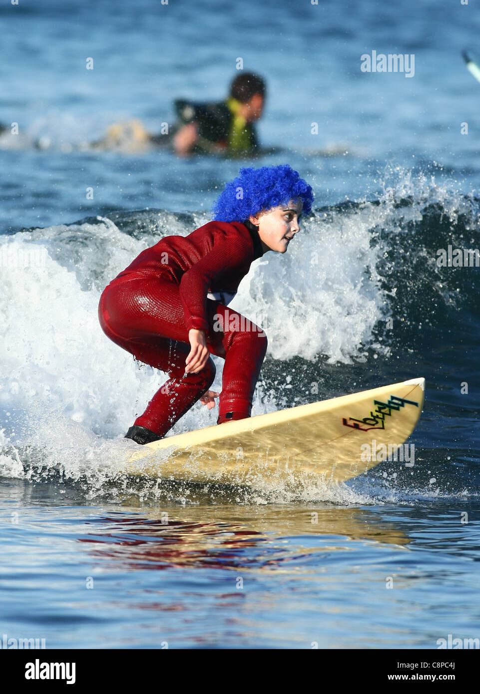 BOY SURFER AS THING 2 BLACKIE'S HALLOWEEN COSTUME SURF CONTEST 2011 ...