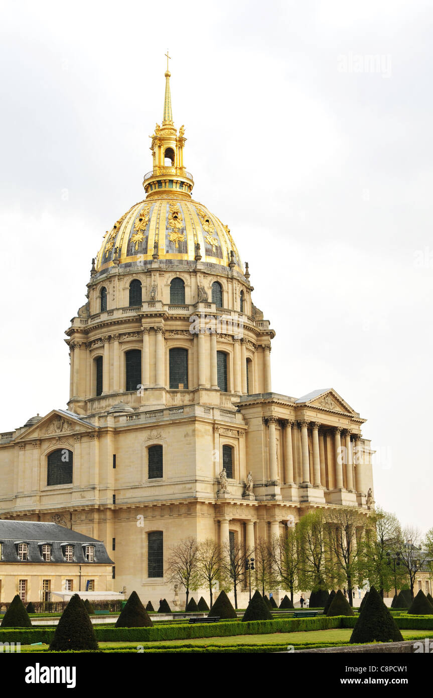 Les Invalides Dome Stock Photo - Alamy