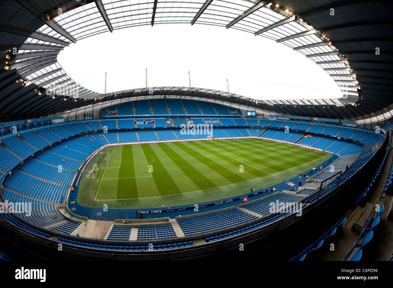 The City of Manchester Stadium, also known as the Etihad Stadium or ...
