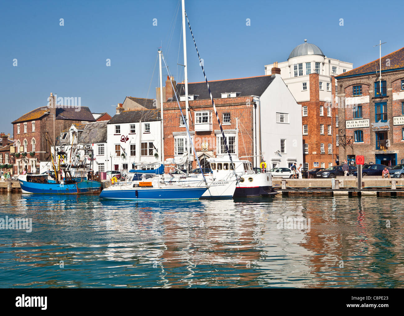 Weymouth dorset harbour victorian hi-res stock photography and images ...