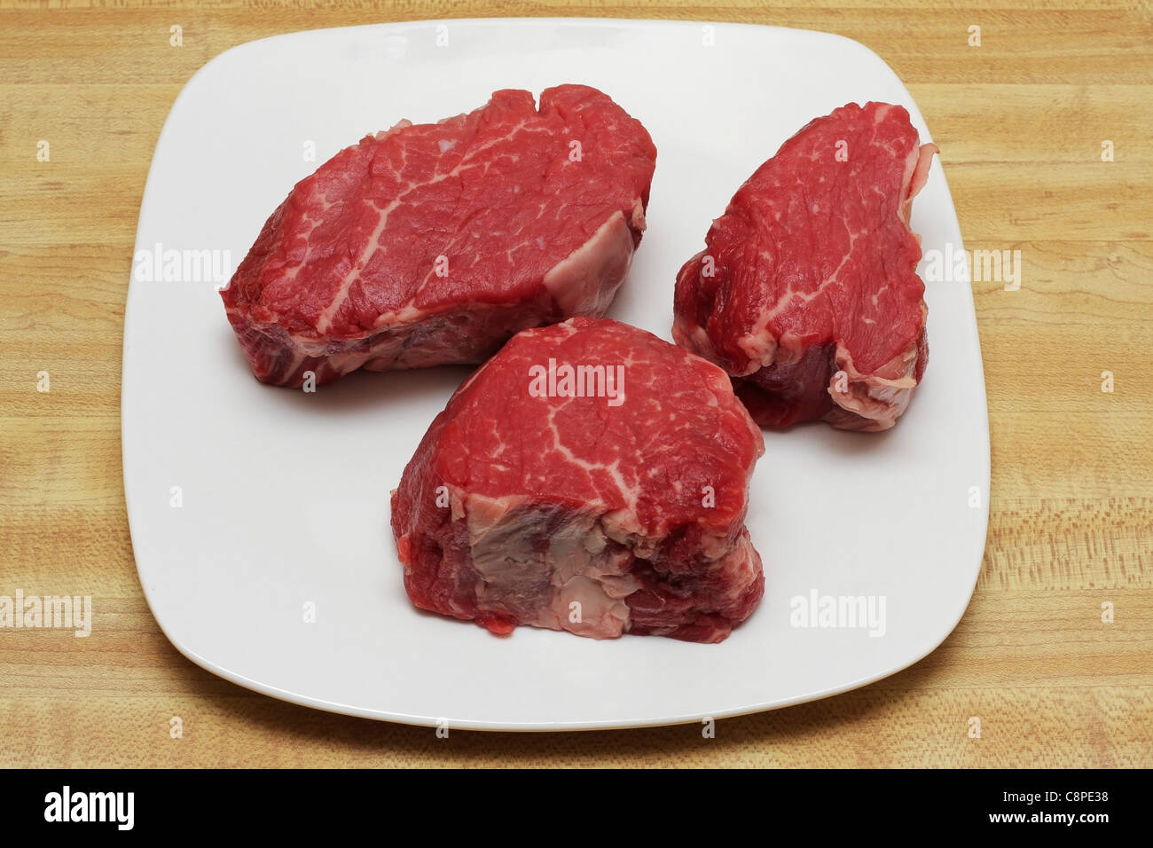 Raw filet mignon hi-res stock photography and images - Alamy