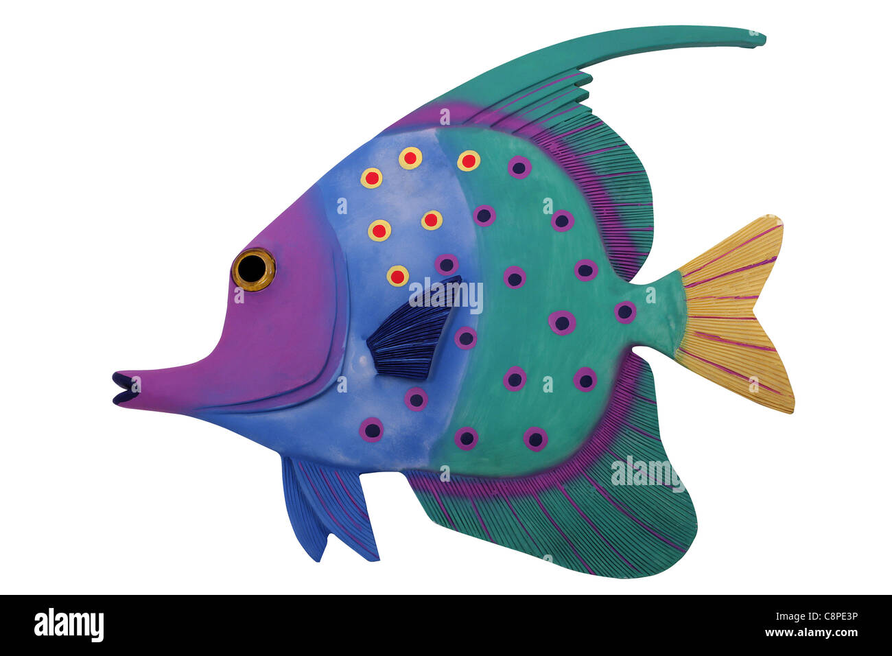 Coral reef colorful fish Cut Out Stock Images & Pictures - Alamy