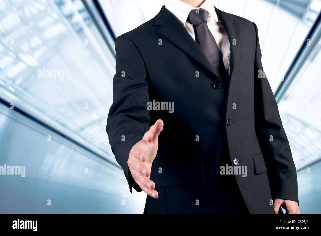Business man handshake Stock Photo - Alamy