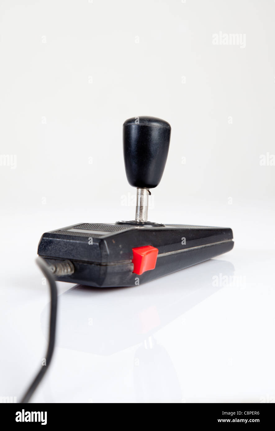 Retro game Joystick Stock Photo - Alamy