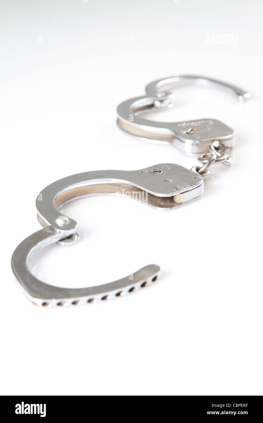 Hand cuff manacle shackle key lock hi-res stock photography and images ...