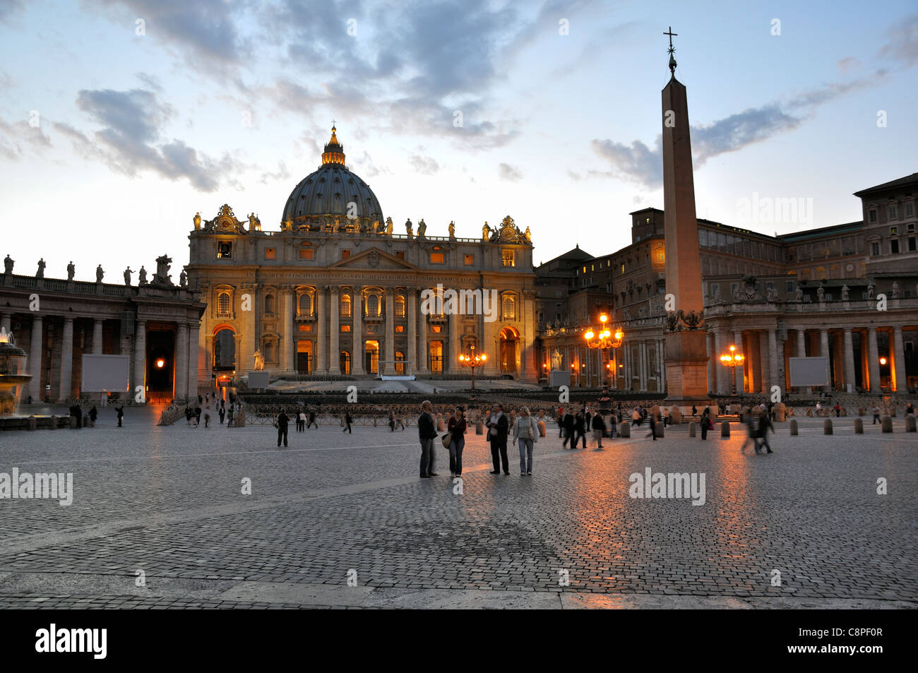 Early evening rome hi-res stock photography and images - Alamy