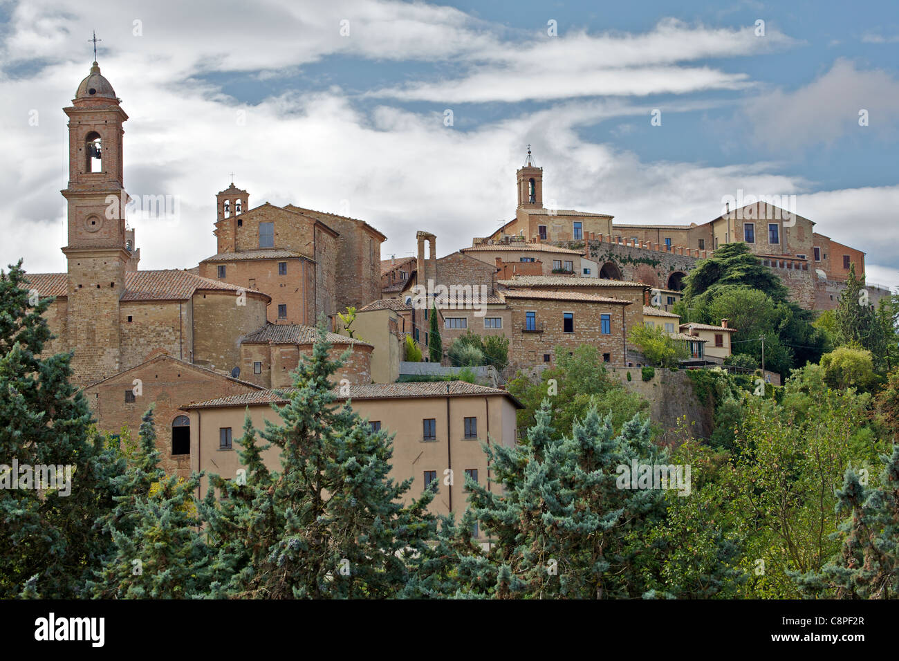 Medieval Village of Cortona Stock Photo - Alamy