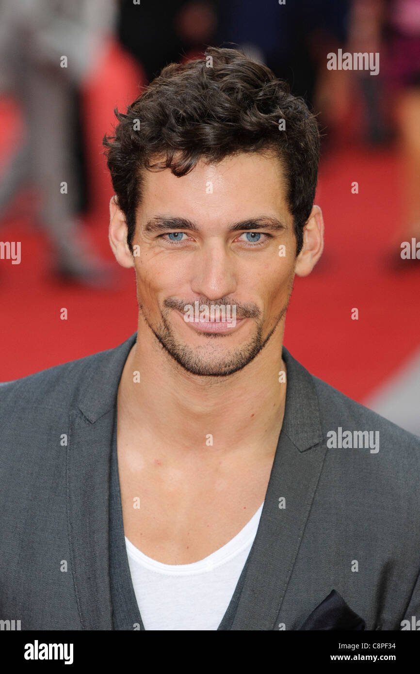David Gandy at the UK Premiere of "The Expendables", Leicester Square ...