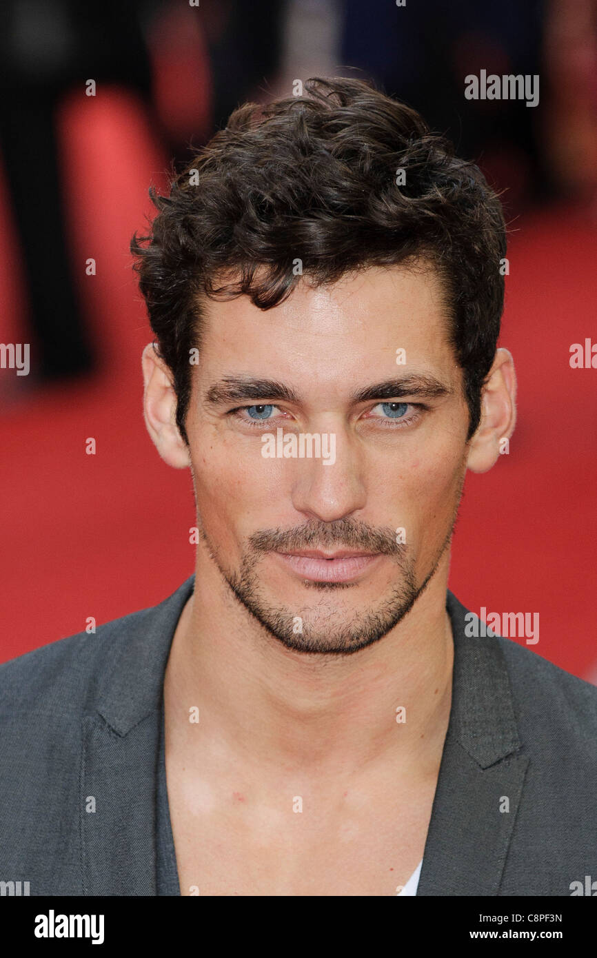 David Gandy at the UK Premiere of "The Expendables", Leicester Square ...