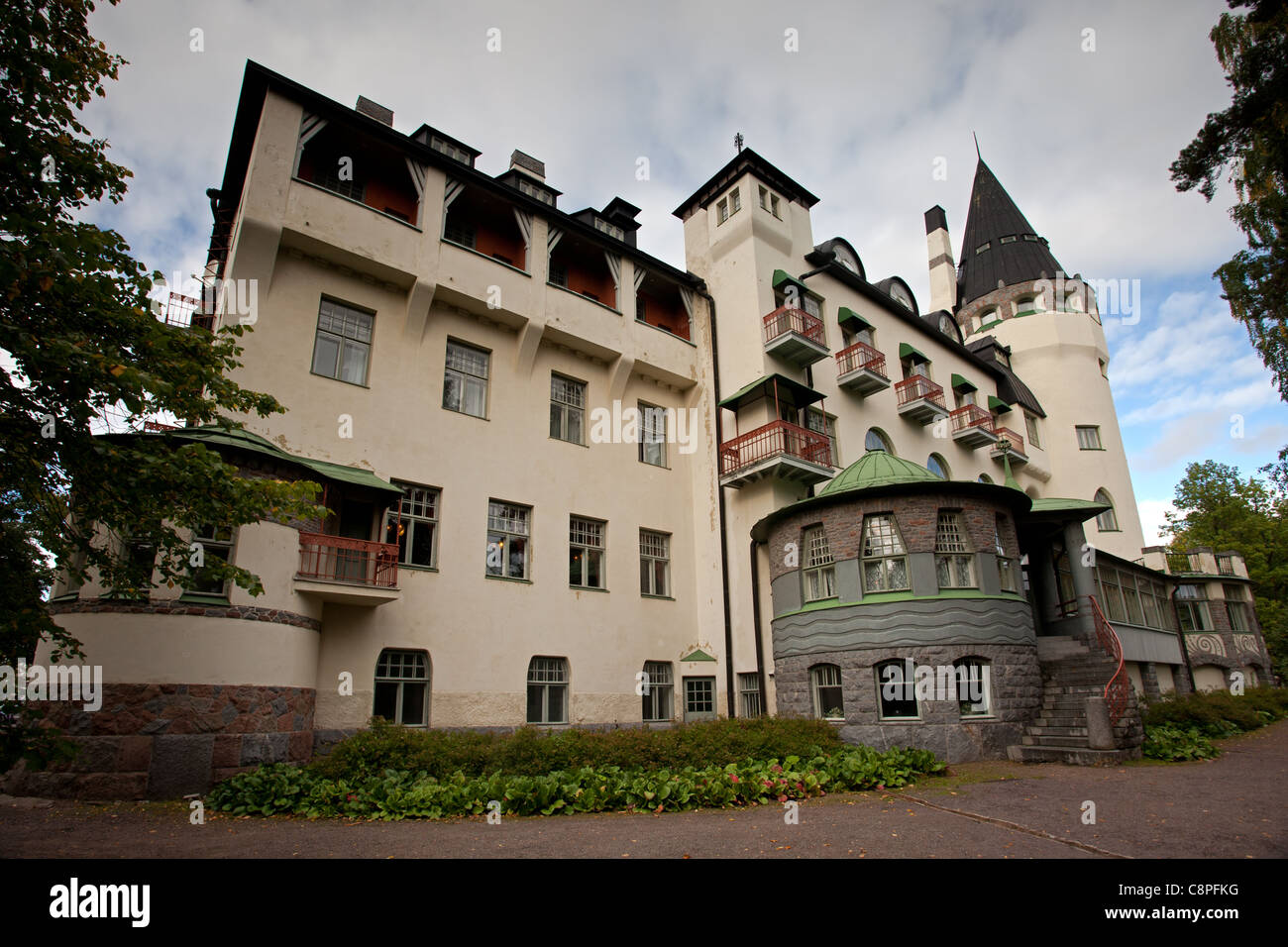 Imatra: State Hotel Stock Photo - Alamy