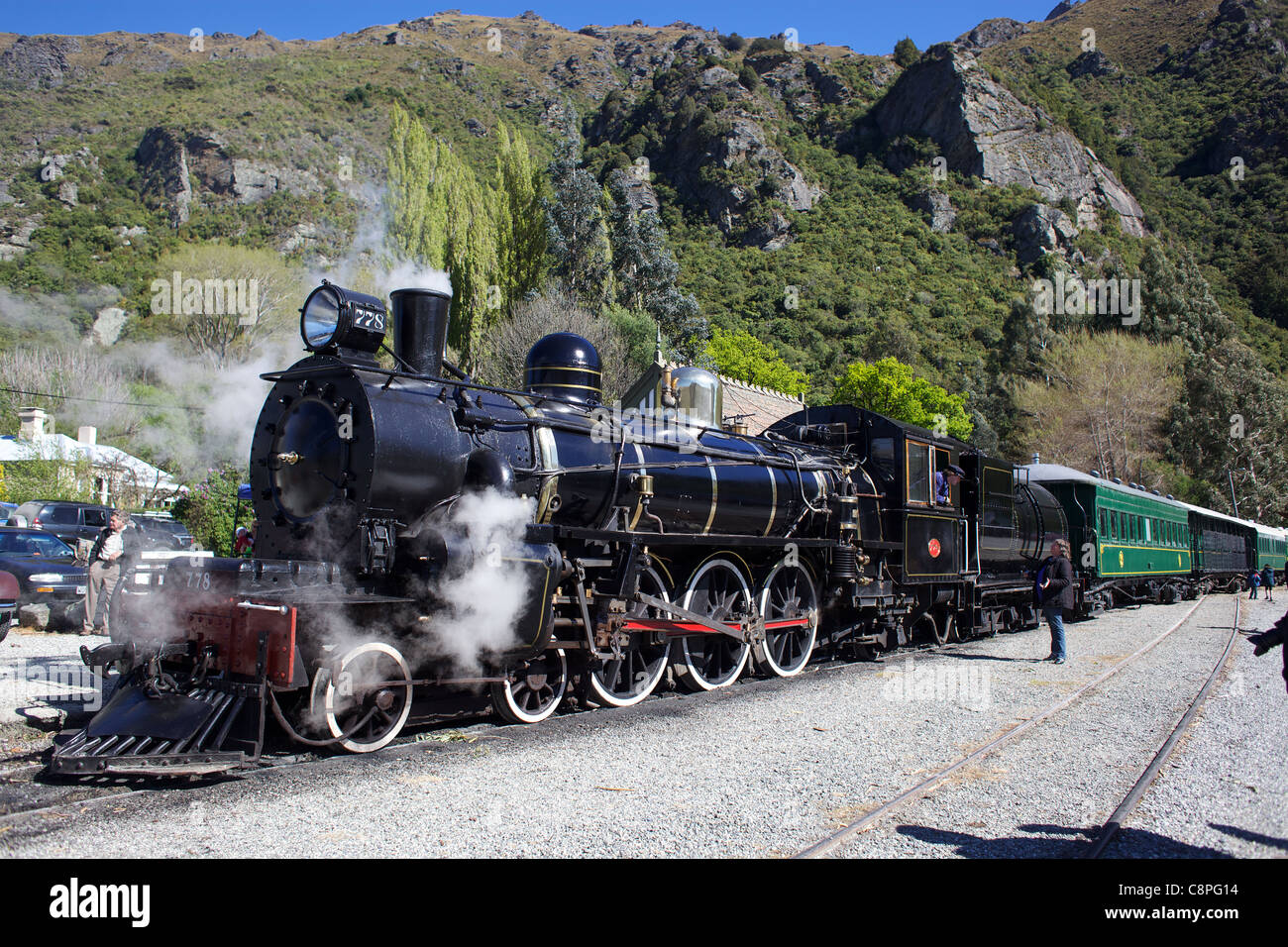 The Kingston Flyer vintage steam train, back in action and operating ...