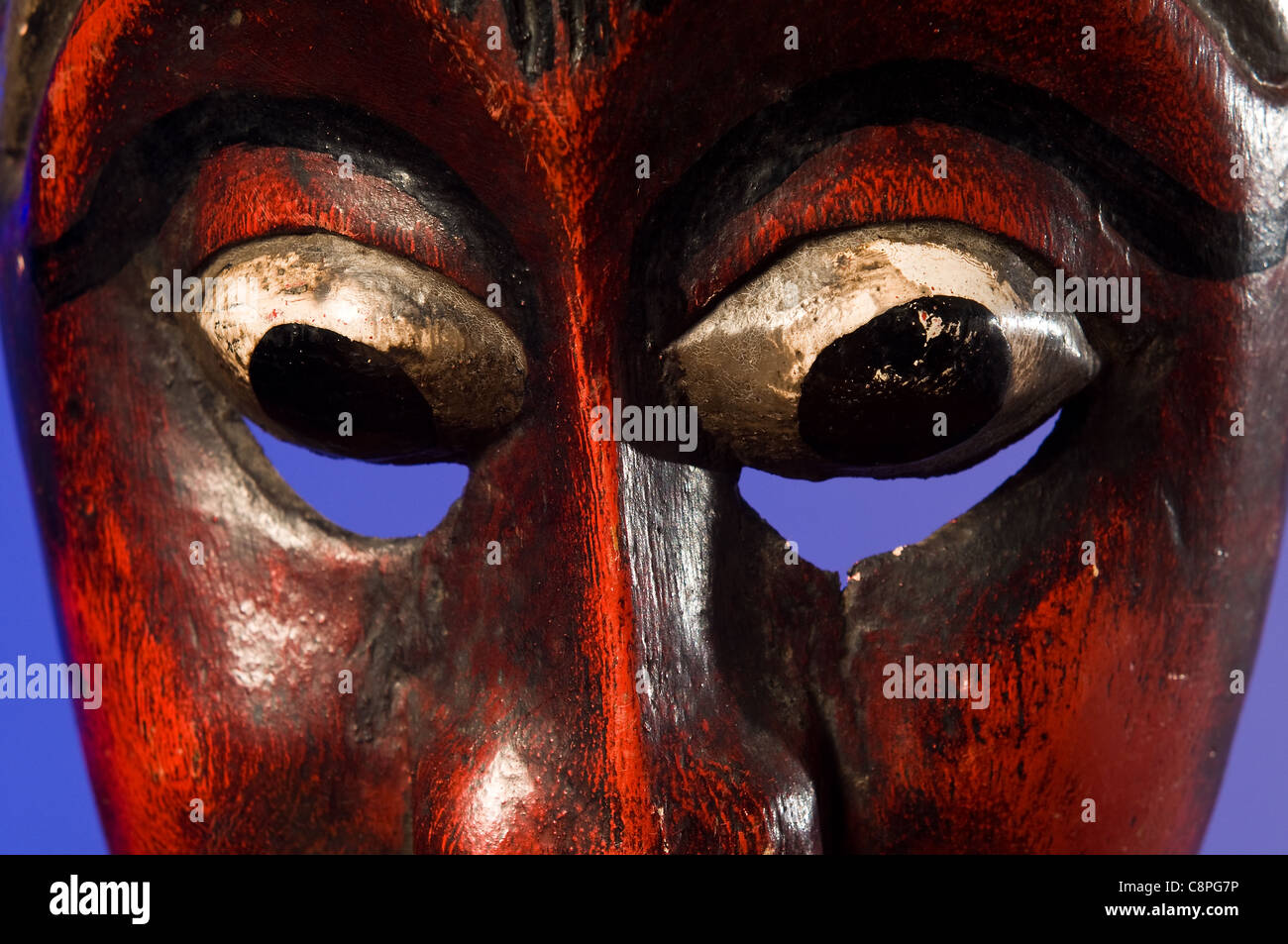 Balinese dance mask in studio setting Stock Photo - Alamy