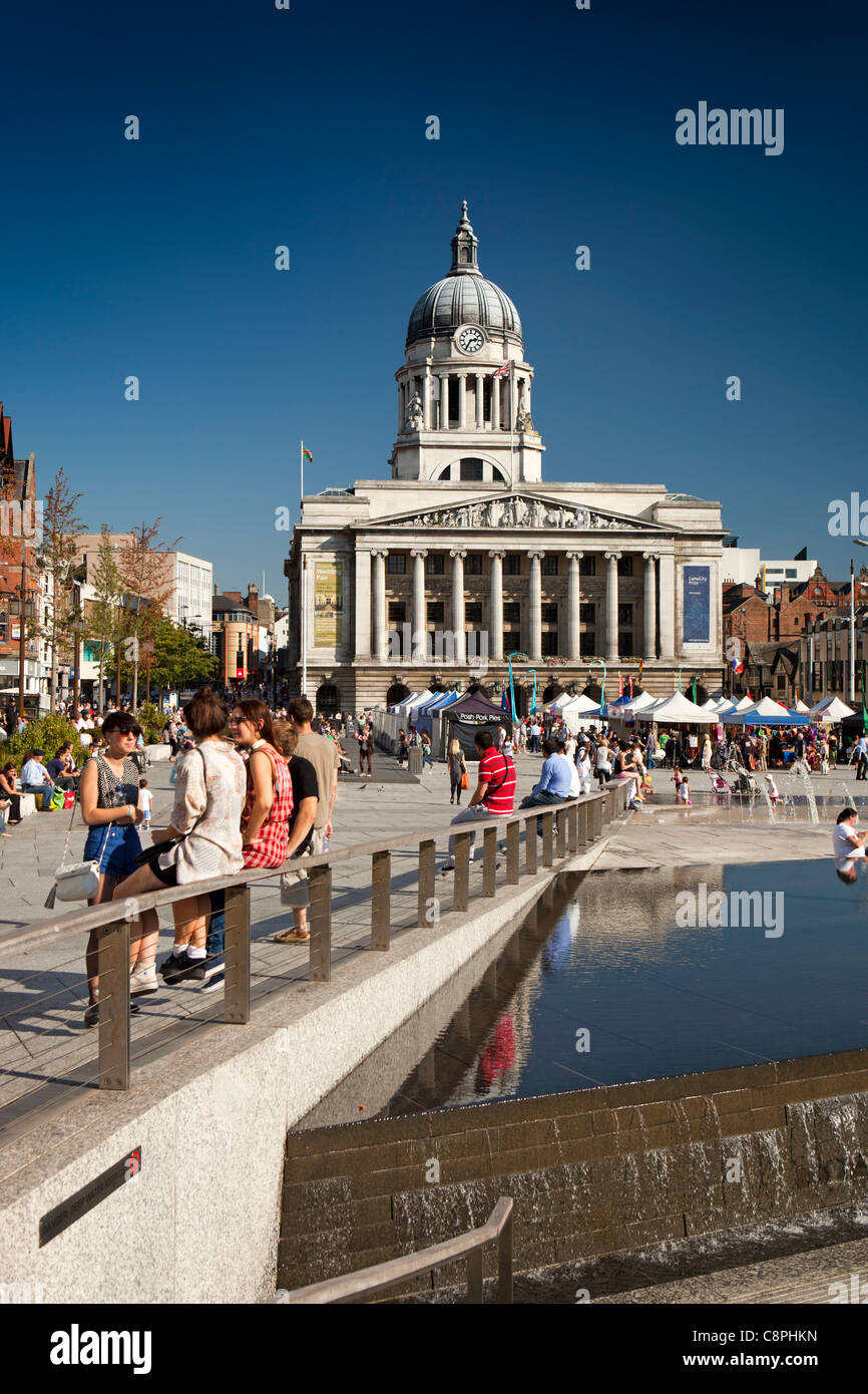 Nottingham old market square hi-res stock photography and images - Alamy