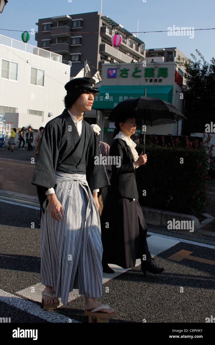 Taisho Jidai Matsuri, Taisho Period Festival was held in Saitama, Japan ...