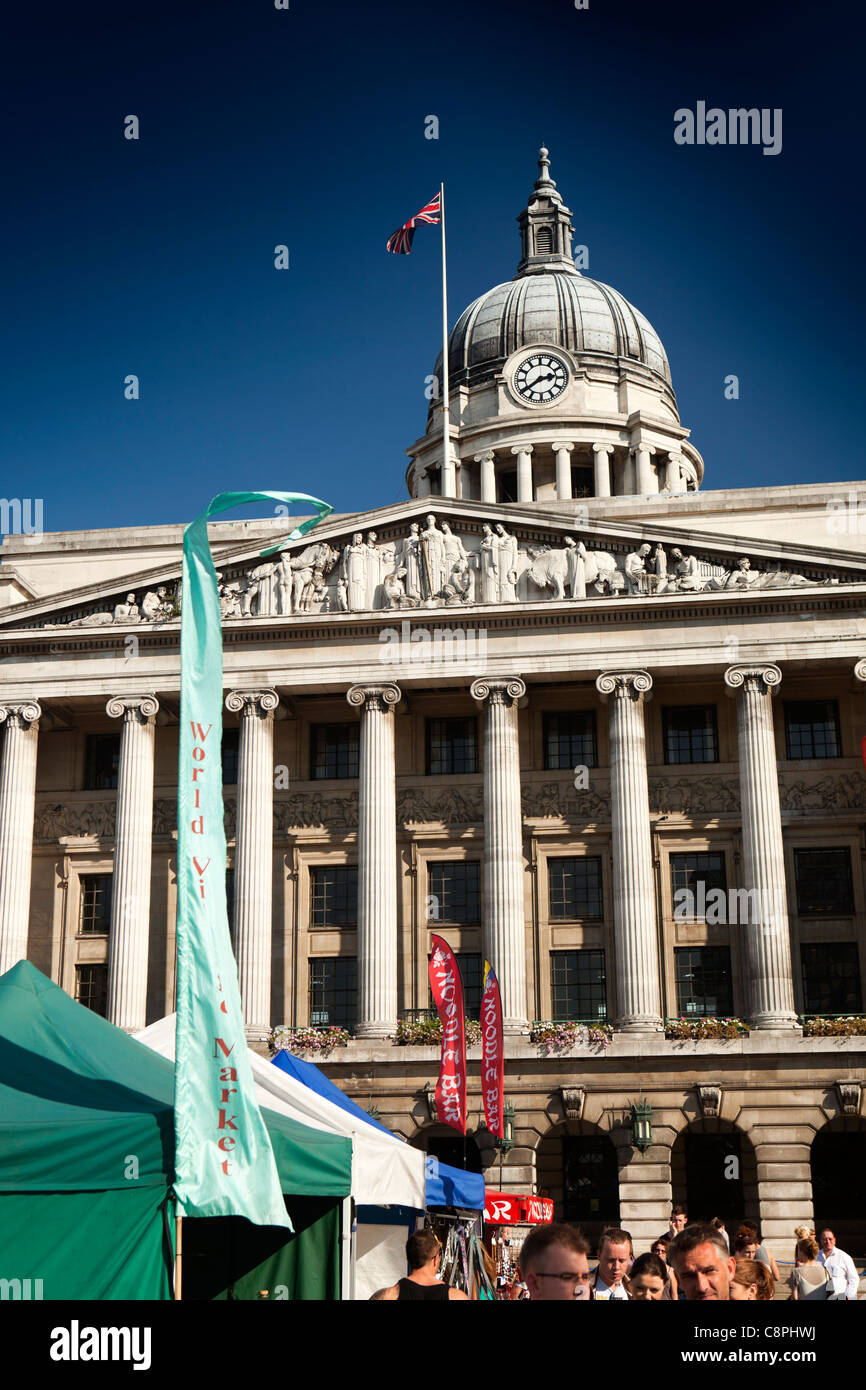 Council house designed by thomas cecil howitt hi-res stock photography ...