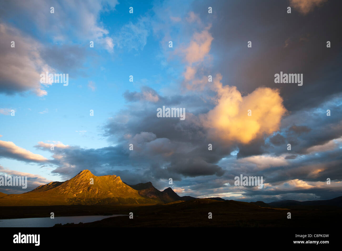 Loch hakel sunset hi-res stock photography and images - Alamy