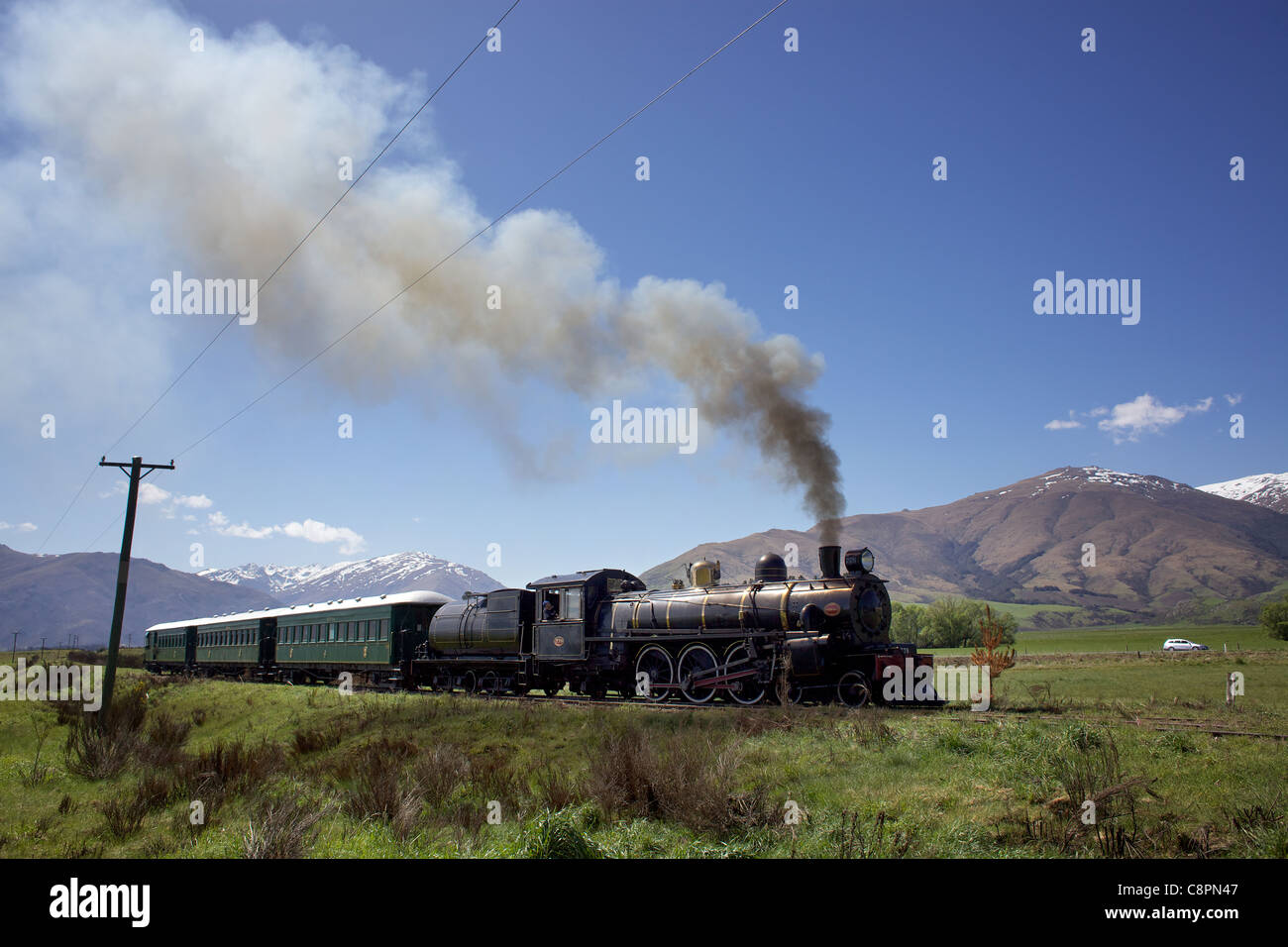 The Kingston Flyer vintage steam train, back in action and operating ...