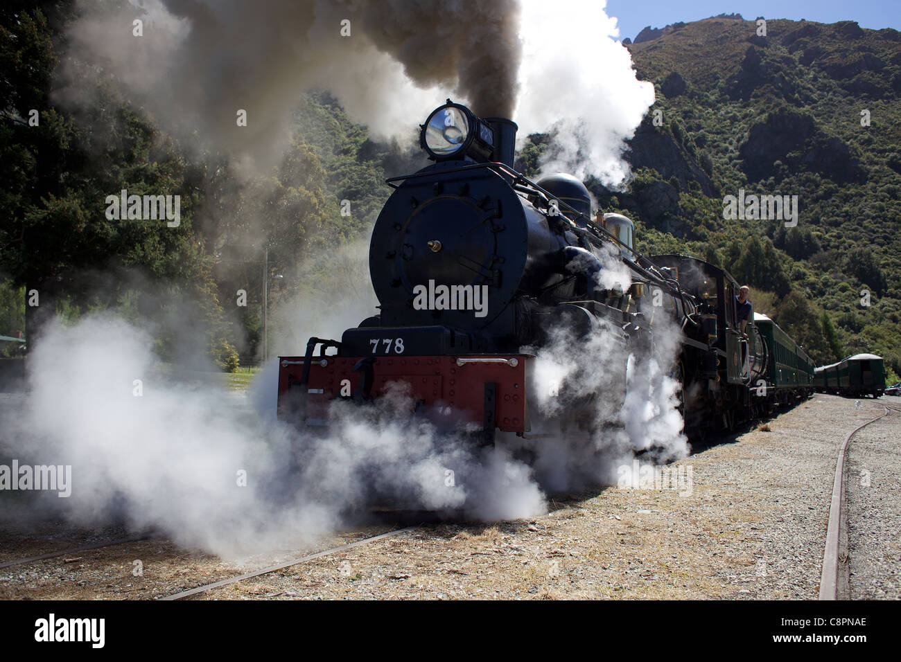 The Kingston Flyer vintage steam train, back in action and operating ...