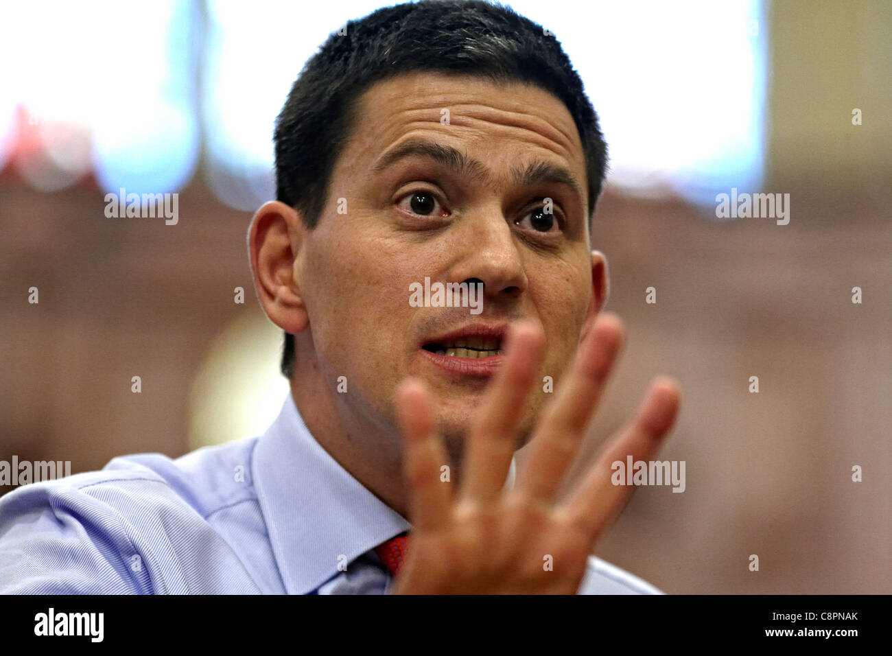Labour MP David Miliband Member of Parliament for South Shields since ...