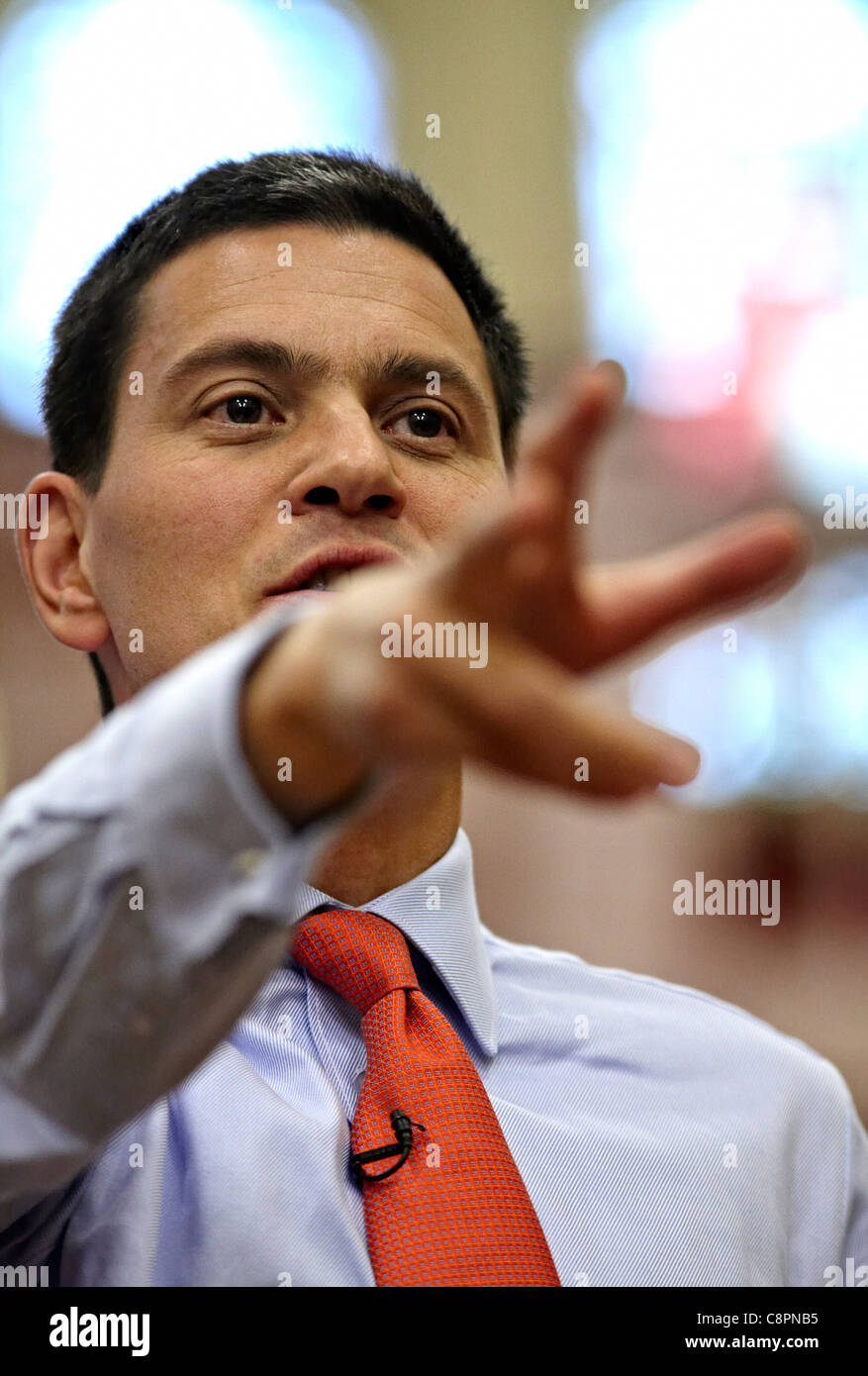 Labour MP David Miliband Member of Parliament for South Shields since ...