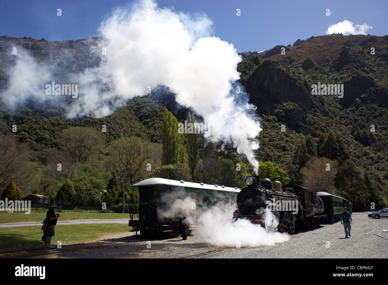 The Kingston Flyer vintage steam train, back in action and operating ...