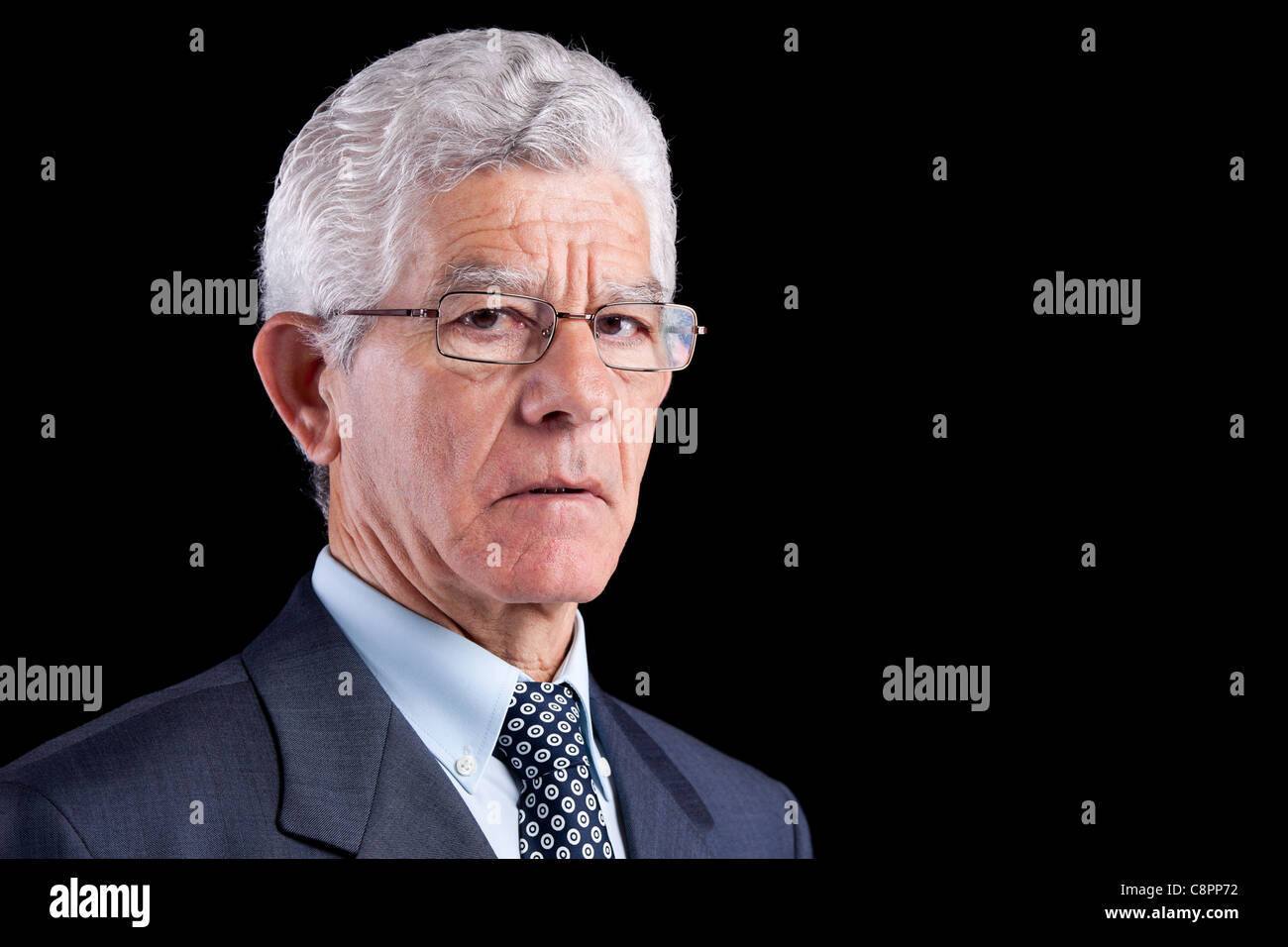 Old man isolated on white backgroun hi-res stock photography and images ...