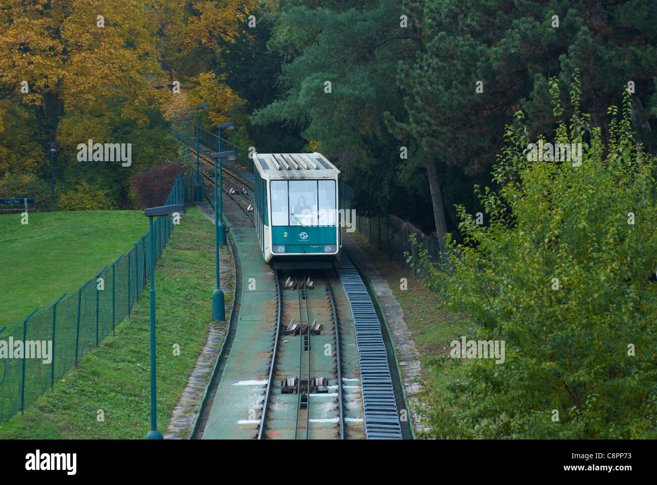 Funicular railway petrin prague czech hi-res stock photography and ...