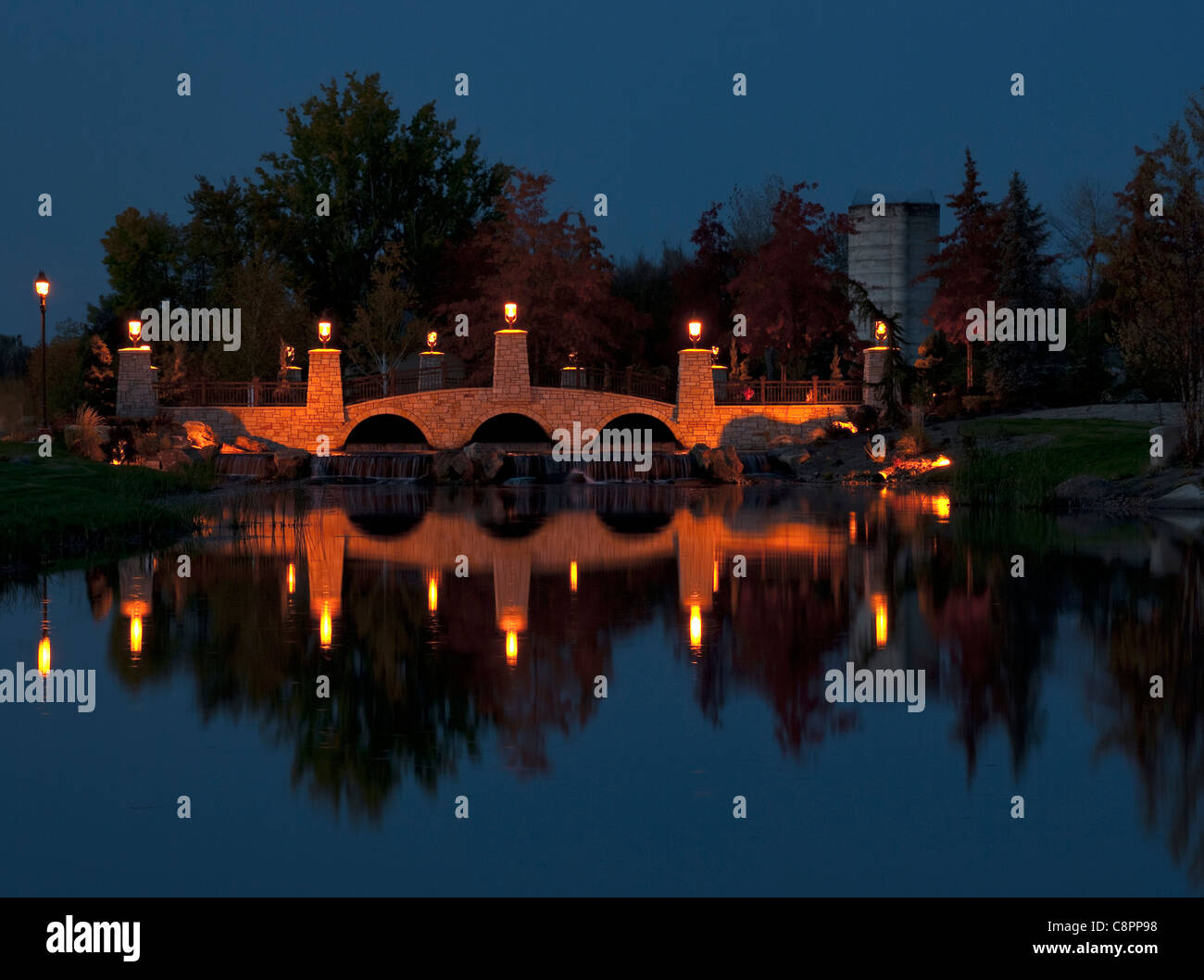 Stonebridge At Night