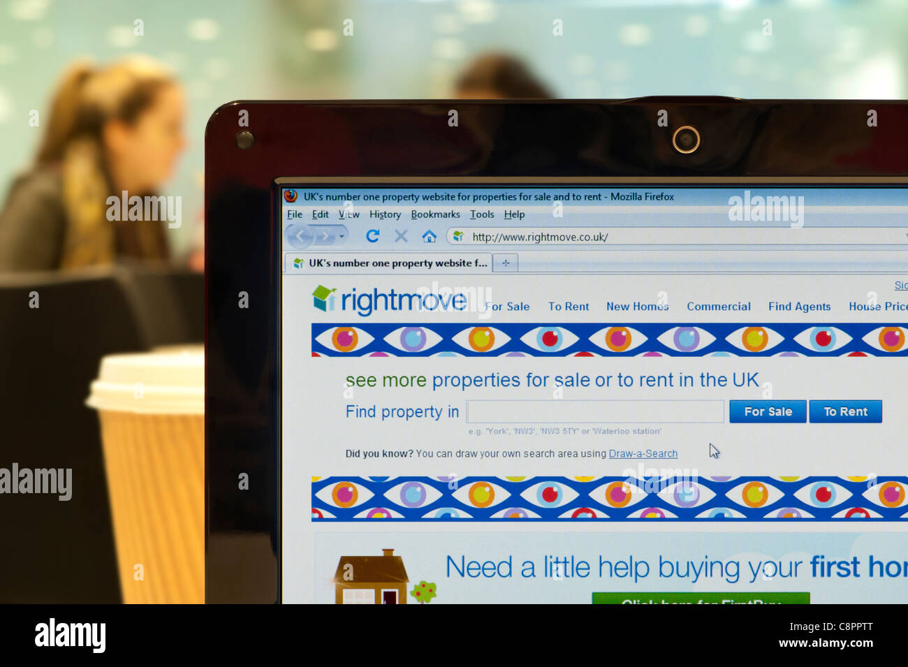 Rightmove property website hi-res stock photography and images - Alamy