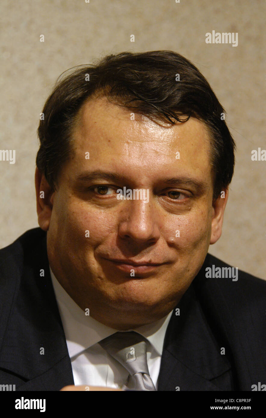 Prime minister of the czech republic jiri paroubek hi-res stock ...