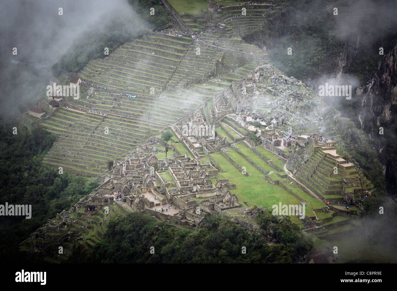 Machu picchu aerial hi-res stock photography and images - Alamy