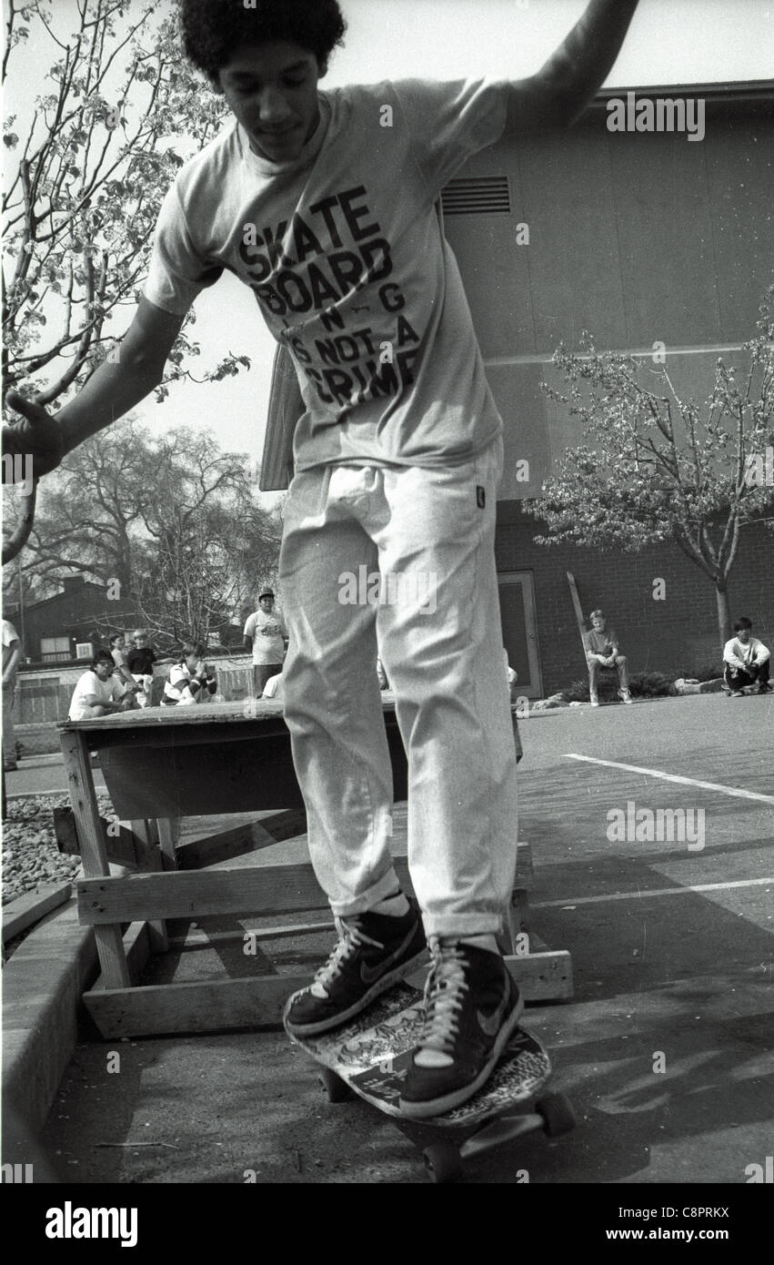 Skateboarders compete in a street skateboarding contest at the YMCA ...