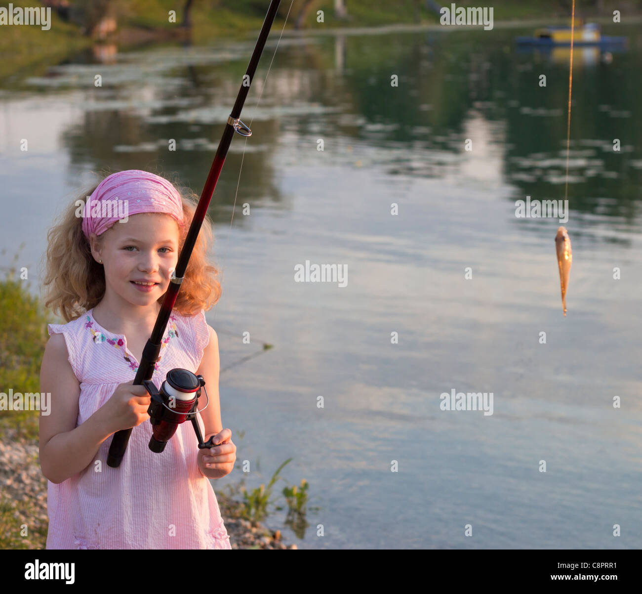 Girl goldfish hi-res stock photography and images - Alamy