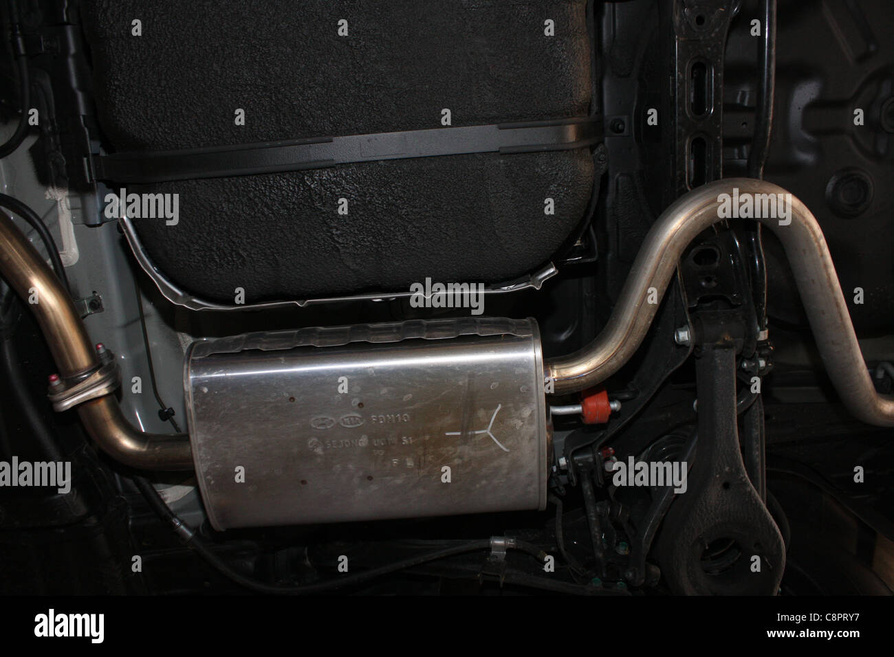 Muffler hi-res stock photography and images - Alamy