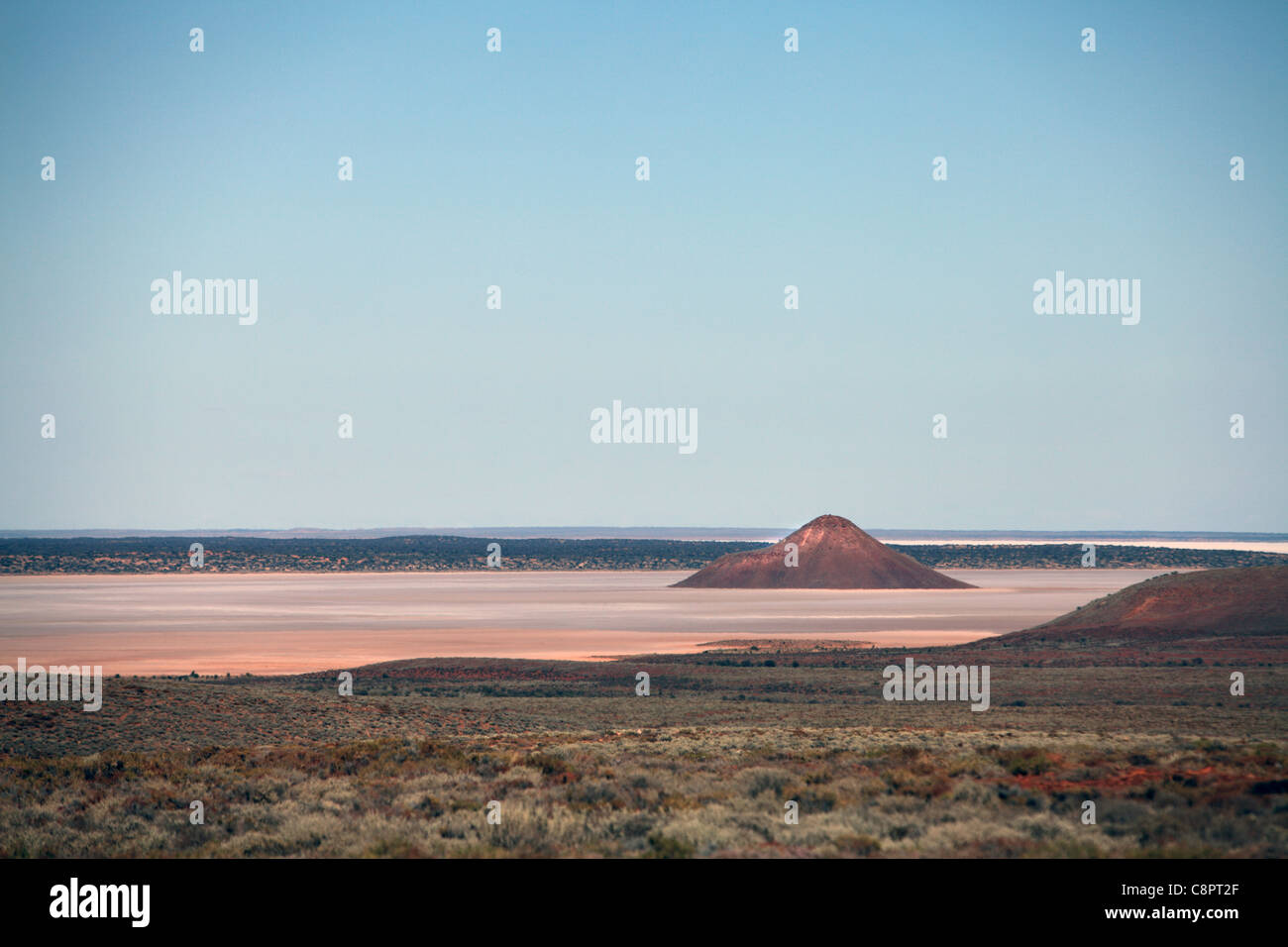 Salt pans near Woomera, South Australia Stock Photo - Alamy
