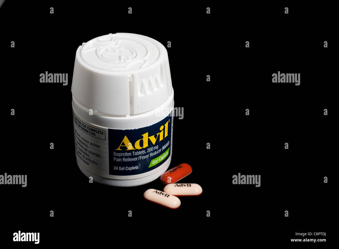 Advil Bottle Drawing
