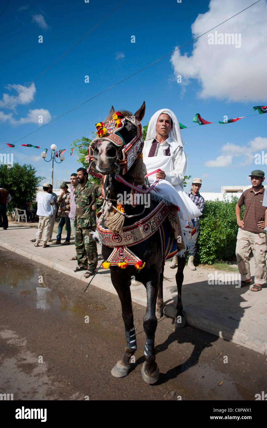 Gaddafi capture hi-res stock photography and images - Alamy